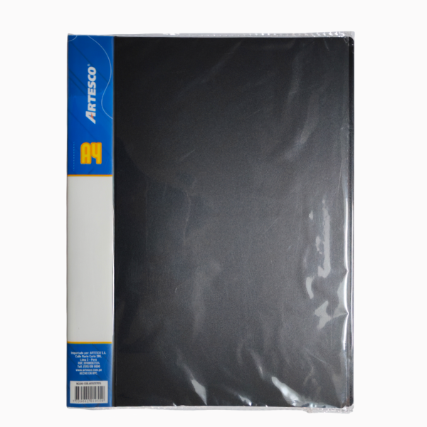 Folder catalogo A4 x 20 micas Artesco - J y S Suministros