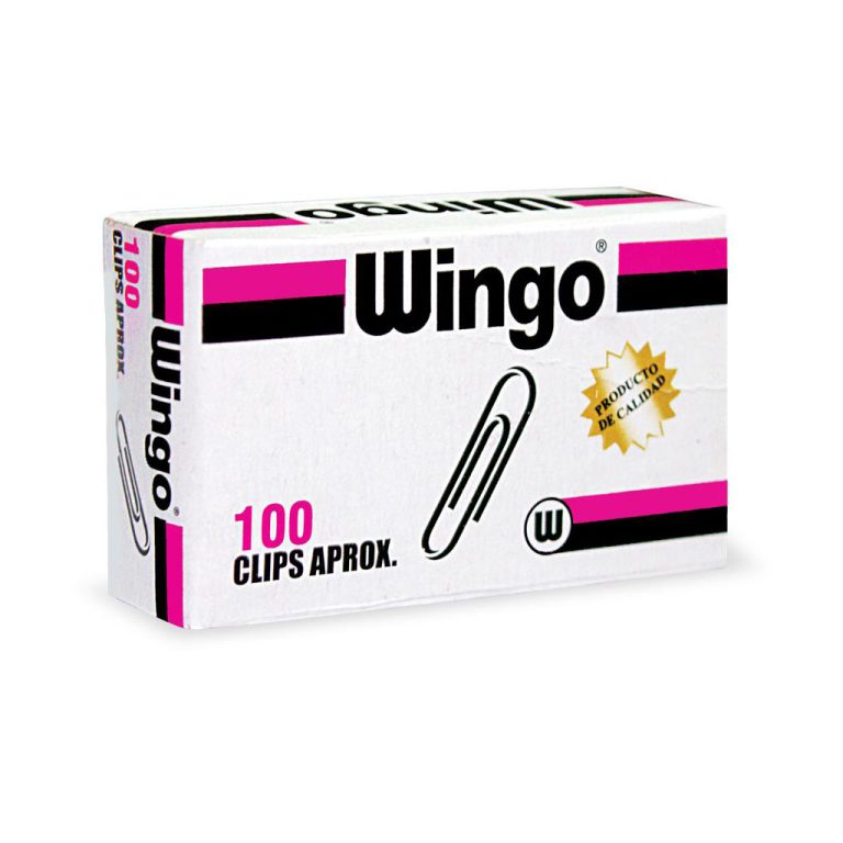 CLIPS CHICO # 1 X 100 WINGO - J y S Suministros